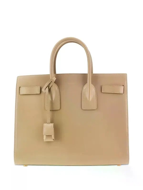 Saint Laurent Sac De Jour Tote Bag - Neutrals