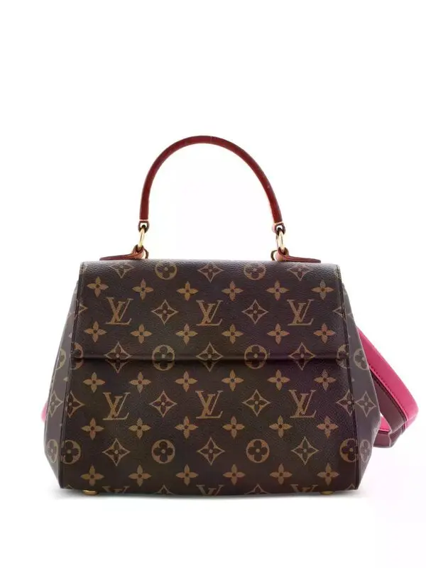 LOUIS VUITTON Monogram Canvas Cluny Bb Satchel - Brown