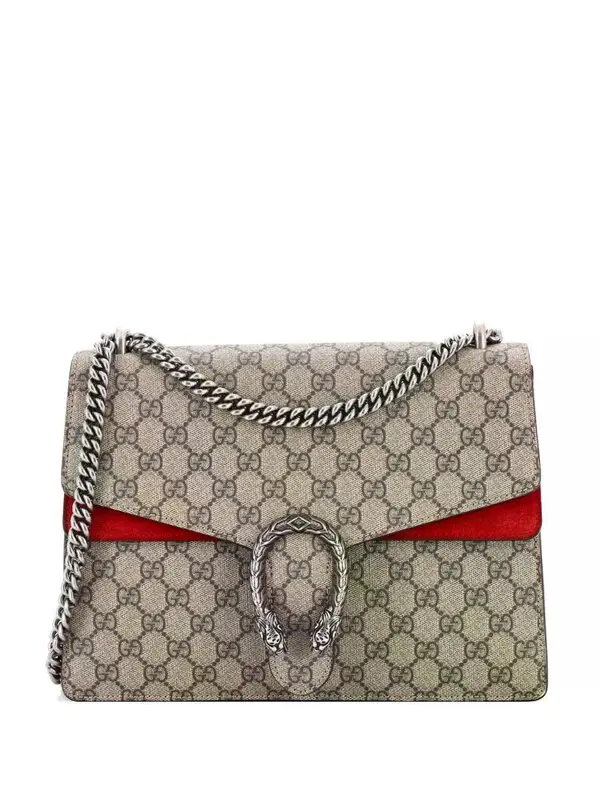 Gucci Dionysus Gg Coated Canvas Medium Shoulder Bag - Brown