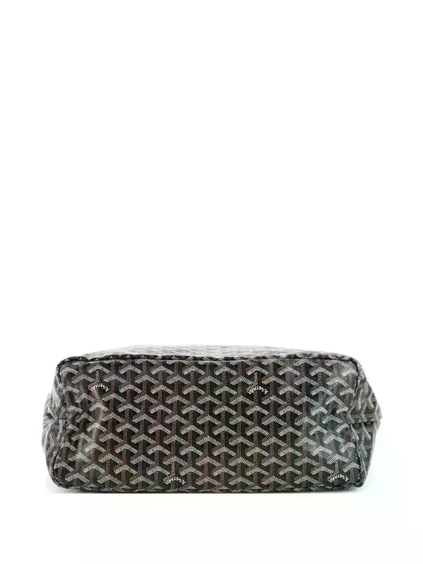 Goyard Saint Louis Coated Canvas Pm Tote Bag - Black