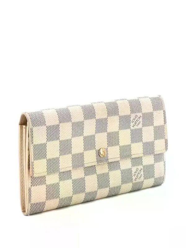 LOUIS VUITTON Sarah Wallet Damier Compact Small Wallets