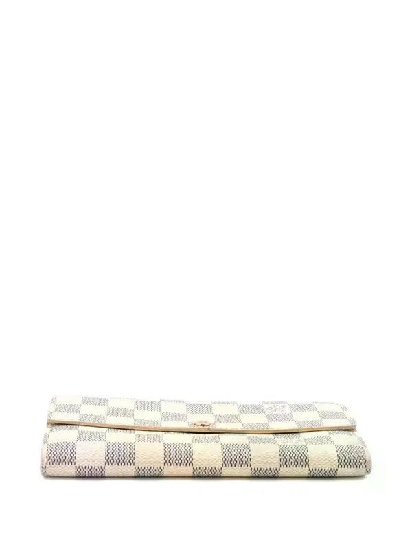 LOUIS VUITTON Sarah Wallet Damier Compact Small Wallets