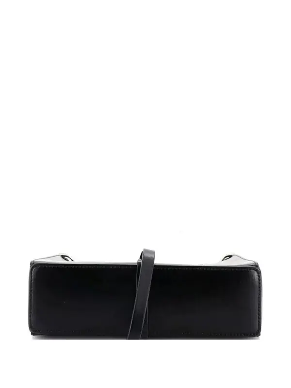 Givenchy Cut Out Leather Mini Crossbody Bag - Black
