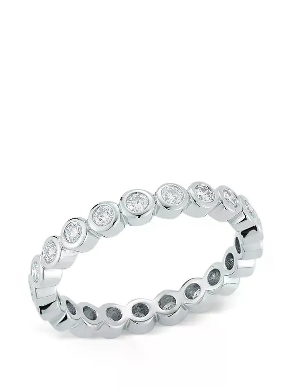 Walters Faith Diamond Bezel Ring - Silver