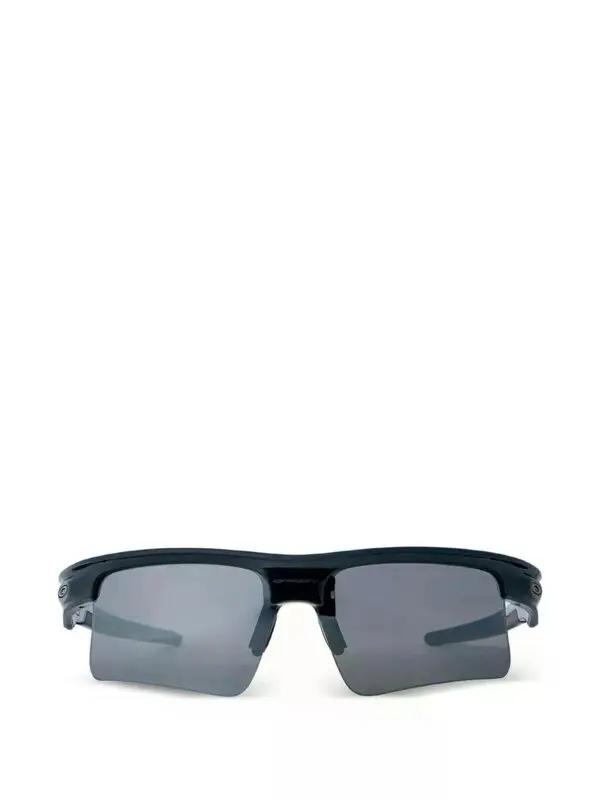 Oakley Half-frame Rectangle Sunglasses - Black