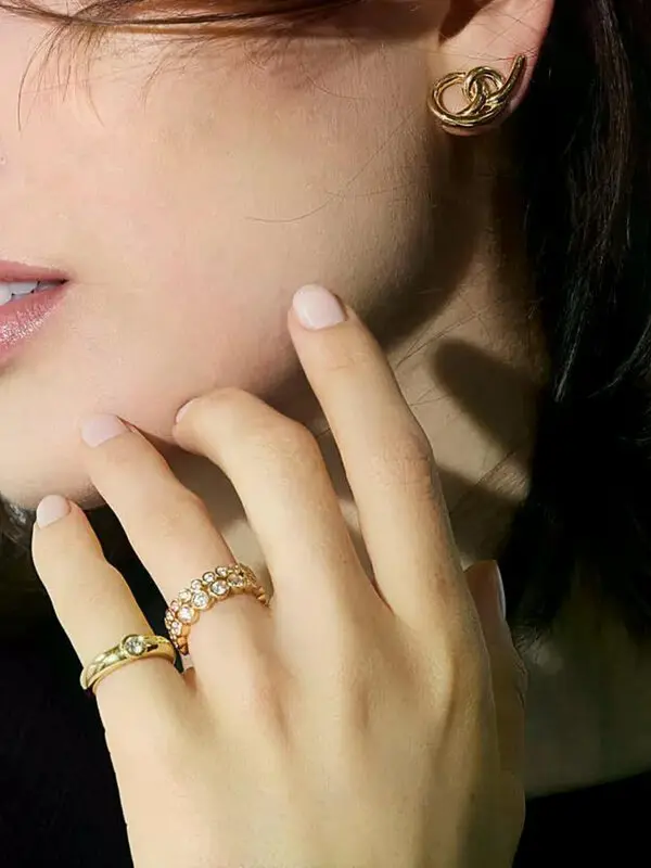 Walters Faith Diamond-bezel Ring - Gold