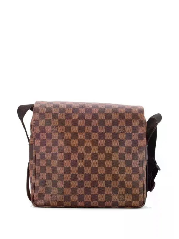 LOUIS VUITTON Naviglio Damier Crossbody Bag - Brown