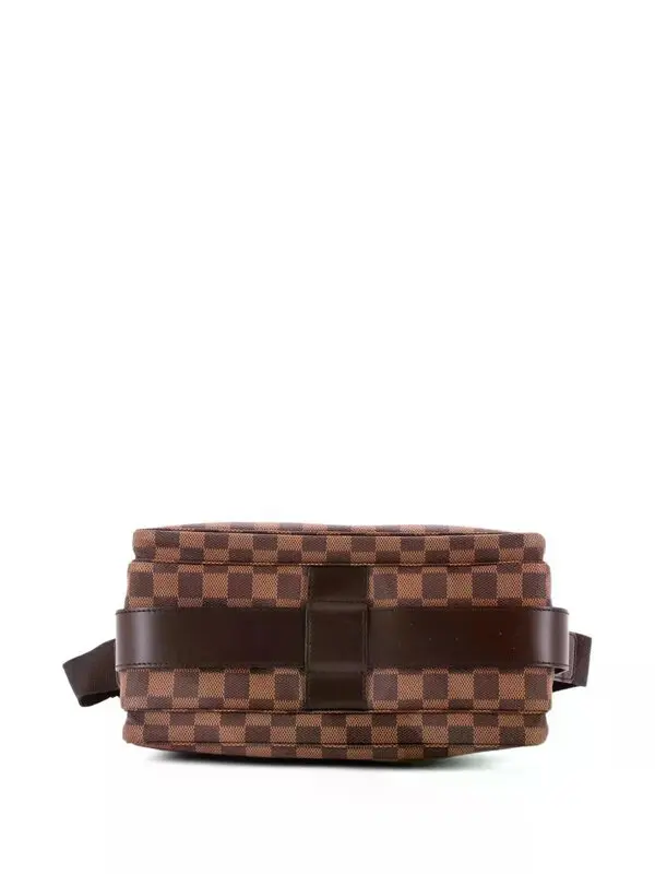 LOUIS VUITTON Naviglio Damier Crossbody Bag - Brown