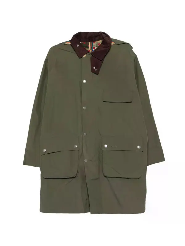 Barbour X Paul Smith Corduroy Collar Coat