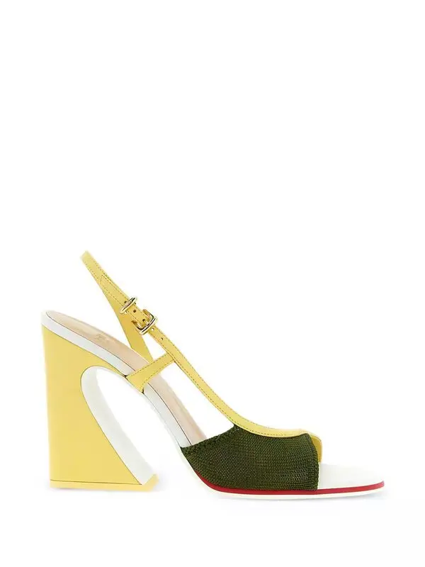 Fendi Arco Asymmetric-design Sandals