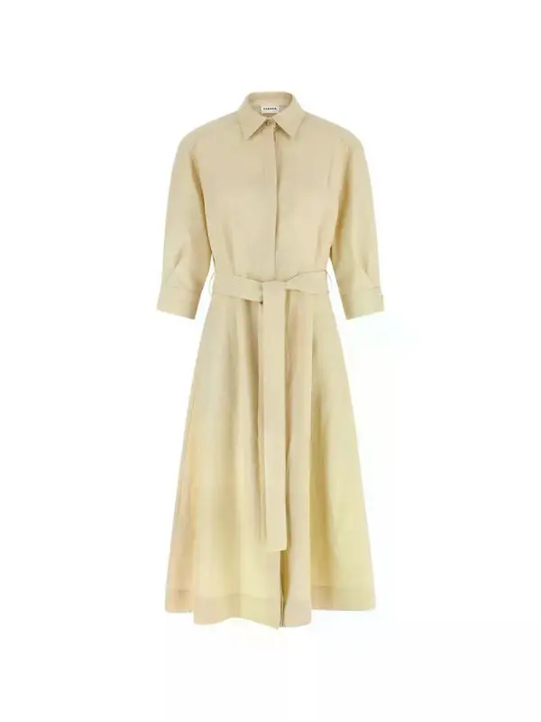 P.a.r.o.s.h Knotted Belt Shirt Dress