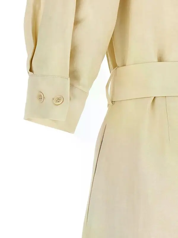 P.a.r.o.s.h Knotted Belt Shirt Dress