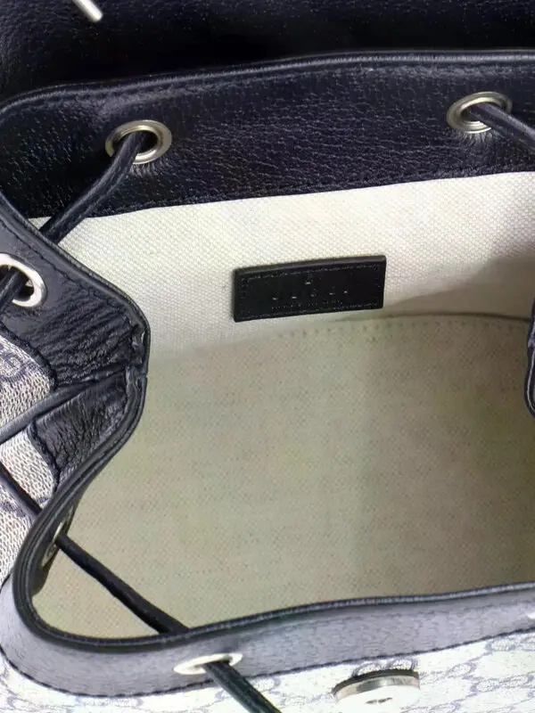 Gucci Ophidia Flap Gg Coated Canvas Mini Backpack