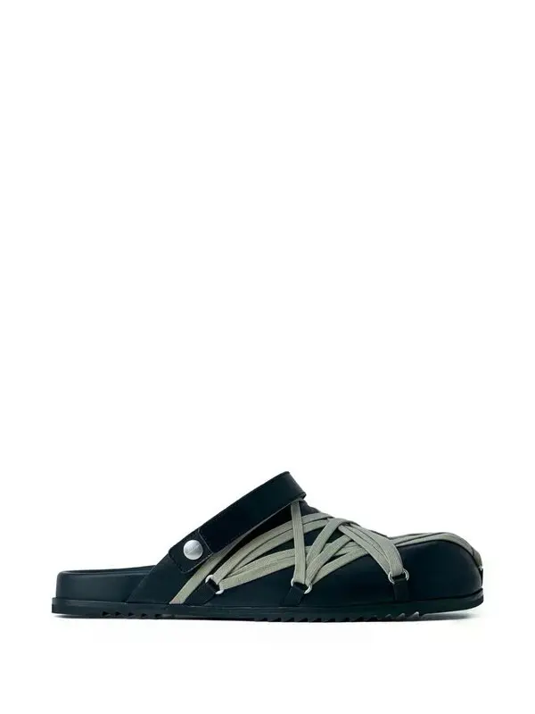 Rick Owens Cross-strap Slippers