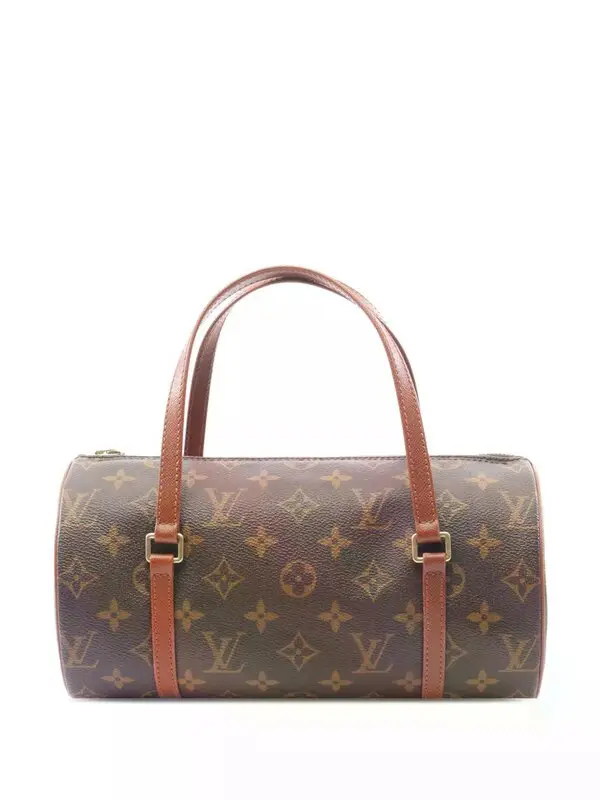 LOUIS VUITTON 1998 Monogram Papillon 26 Handbag - Brown