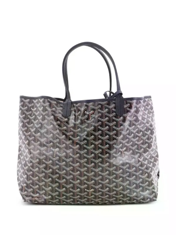 Goyard Saint Louis Coated Canvas Pm Tote Bag - Black