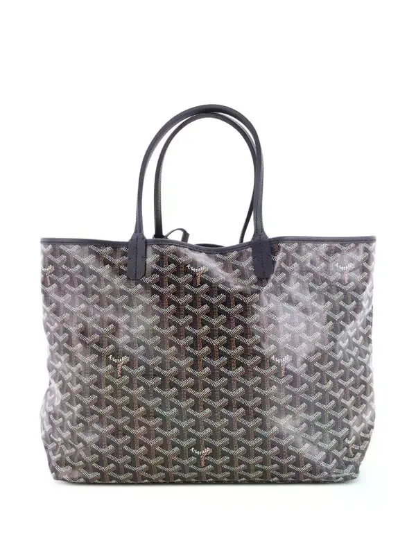 Goyard Saint Louis Coated Canvas Pm Tote Bag - Black