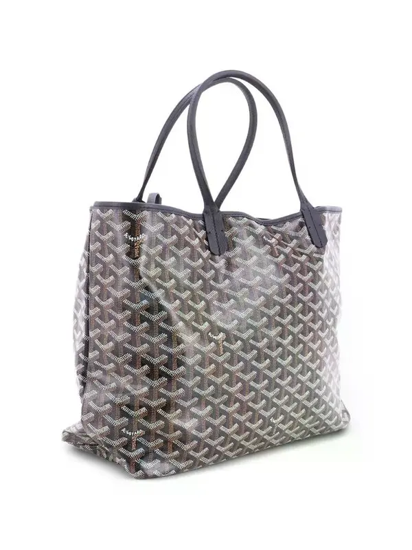 Goyard Saint Louis Coated Canvas Pm Tote Bag - Black