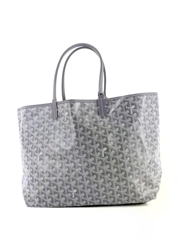 Goyard Saint Louis Coated Canvas Pm Tote Bag - Grey