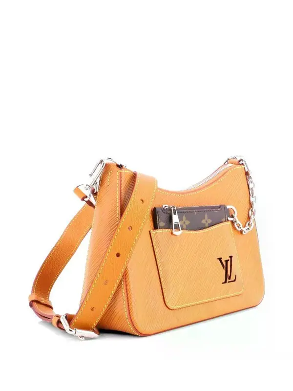 LOUIS VUITTON Marelle Handbag Epi Leather Hobo Bag - Brown