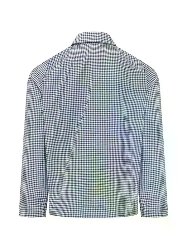 Barbour X Paul Smith Gingham-pattern Shirt Jacket