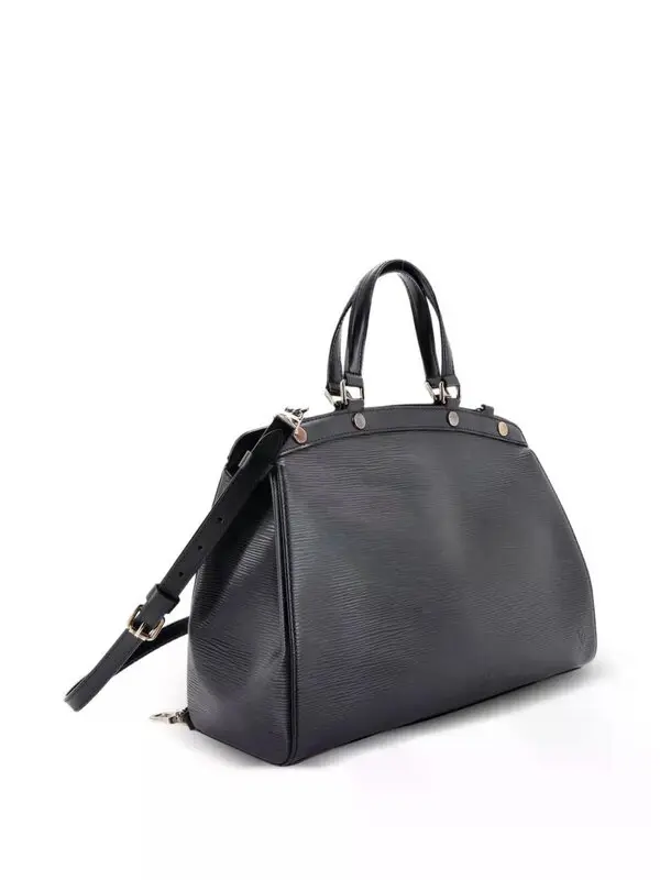 LOUIS VUITTON Brea Mm Satchel Epi Leather - Black