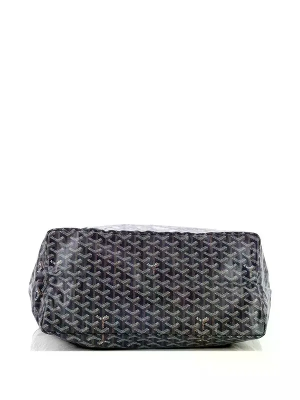Goyard Saint Louis Coated Canvas Gm Tote Bag - Blue