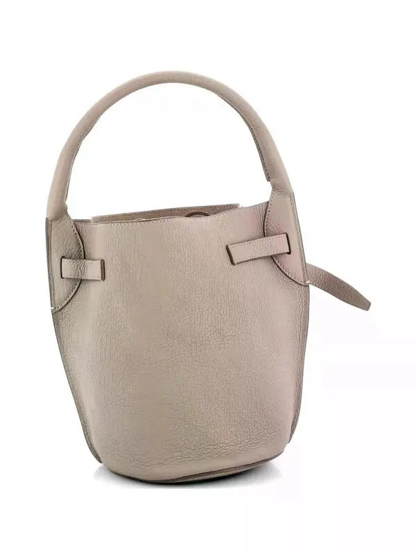 Celine Leather Nano Bucket Bag - Neutrals