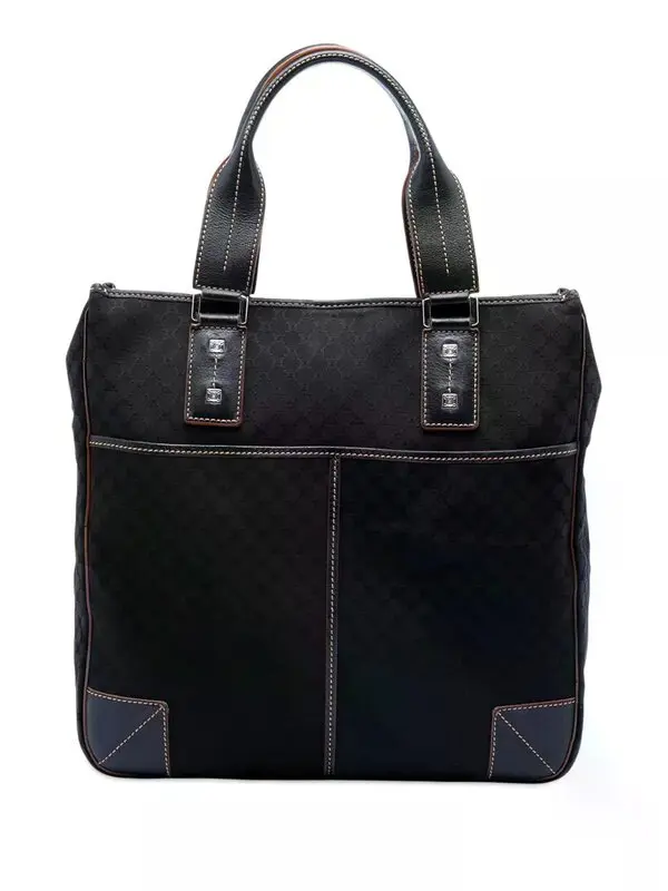 Celine 2007 Macadam Canvas Tote Bag