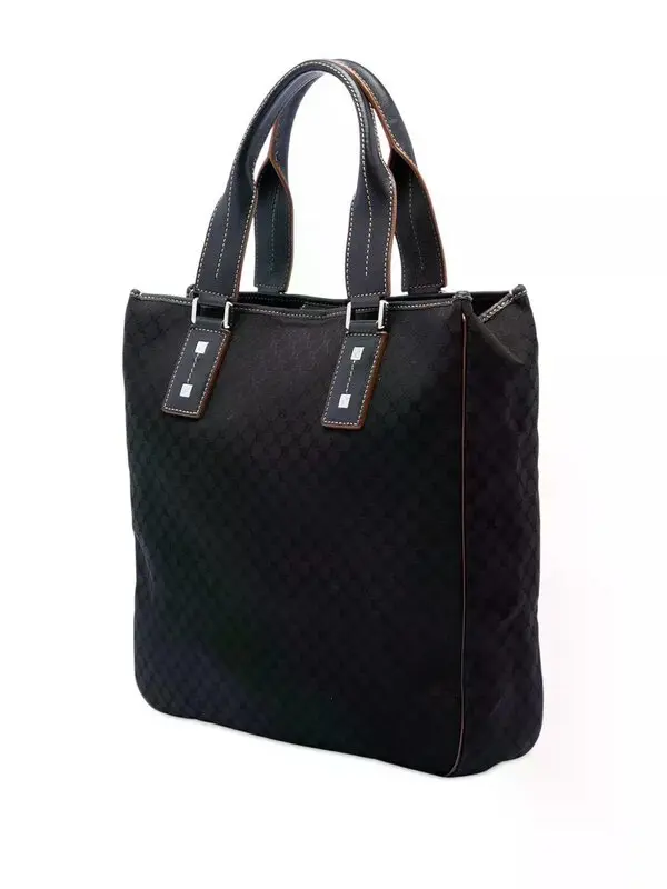 Celine 2007 Macadam Canvas Tote Bag