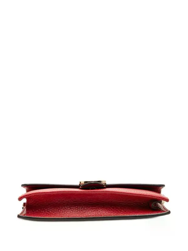 Gucci Leather Interlocking G Wallet On Chain