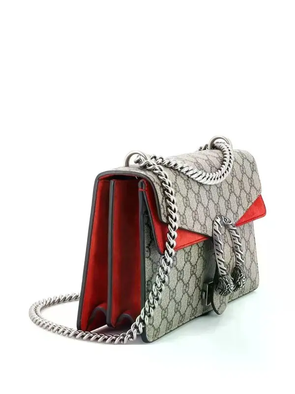 Gucci Dionysus Gg Coated Canvas Small Shoulder Bag - Red
