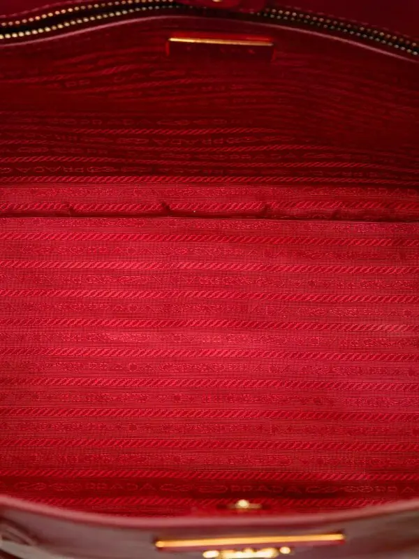 Prada Large Saffiano Lux Galleria Satchel