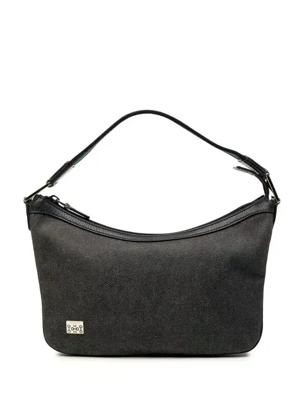 Gucci Denim Web Shoulder Bag