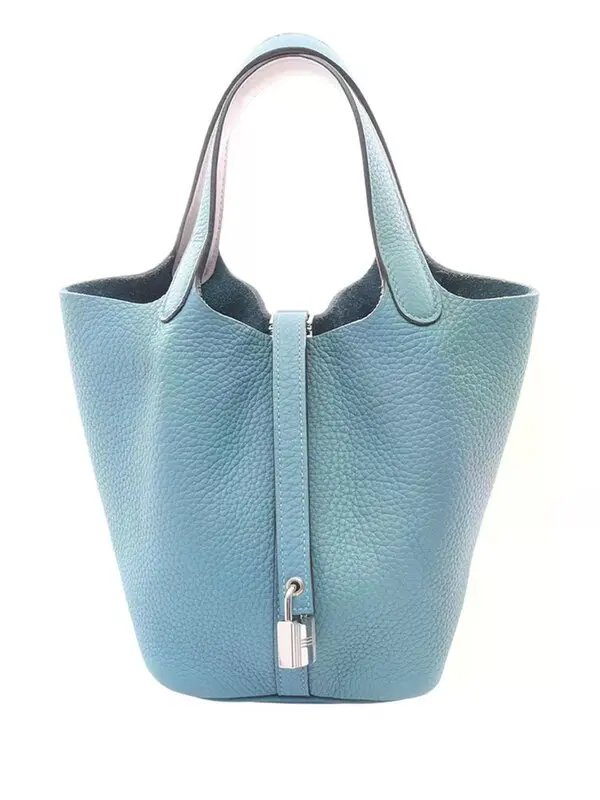 Hermès Clemence Picotin Lock 18 Handbag 2024 - Blue