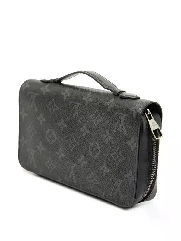 LOUIS VUITTON 2018 Monogram Eclipse Zippy Xl Wallet Long Wallets