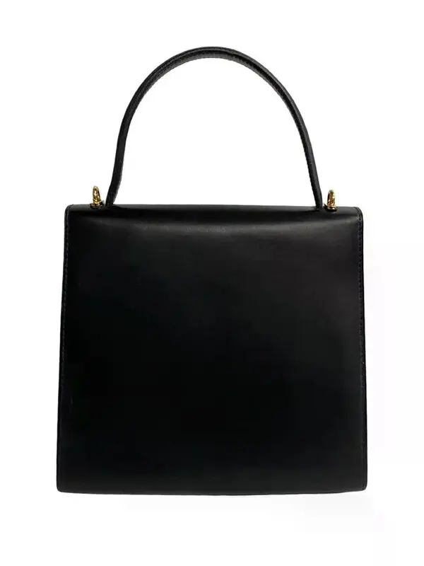 Celine 20th Century Leather Satchel - Blue