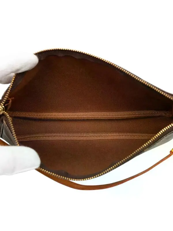 LOUIS VUITTON 1998 Monogram Pochette Accessoires - Brown