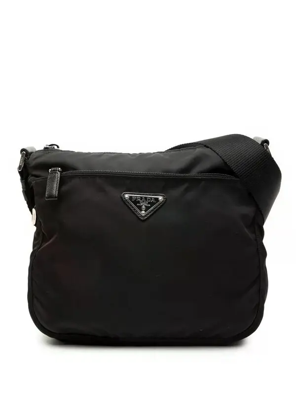 Prada Tessuto Zip Top Crossbody Bag