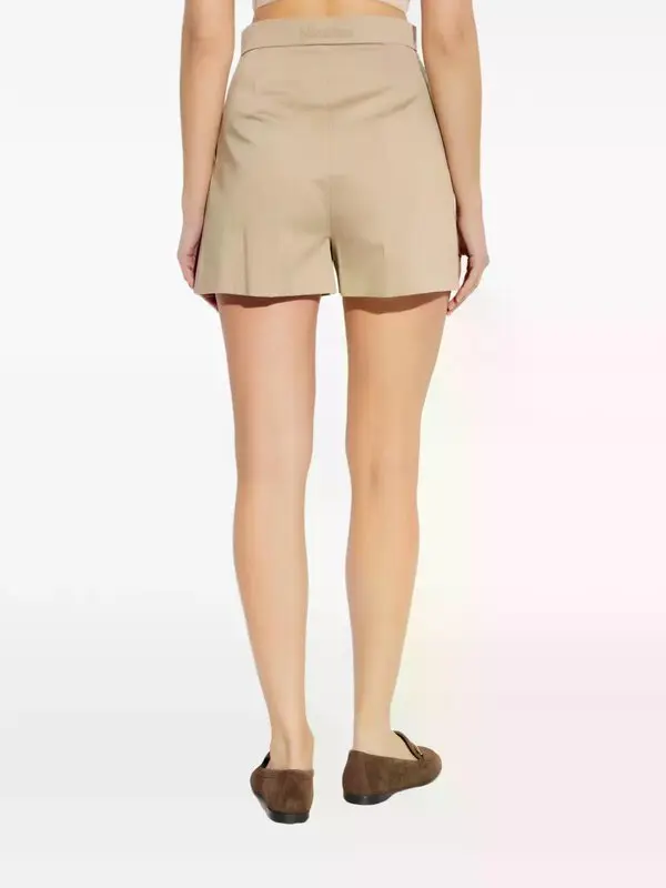 Max Mara Pleated Shorts