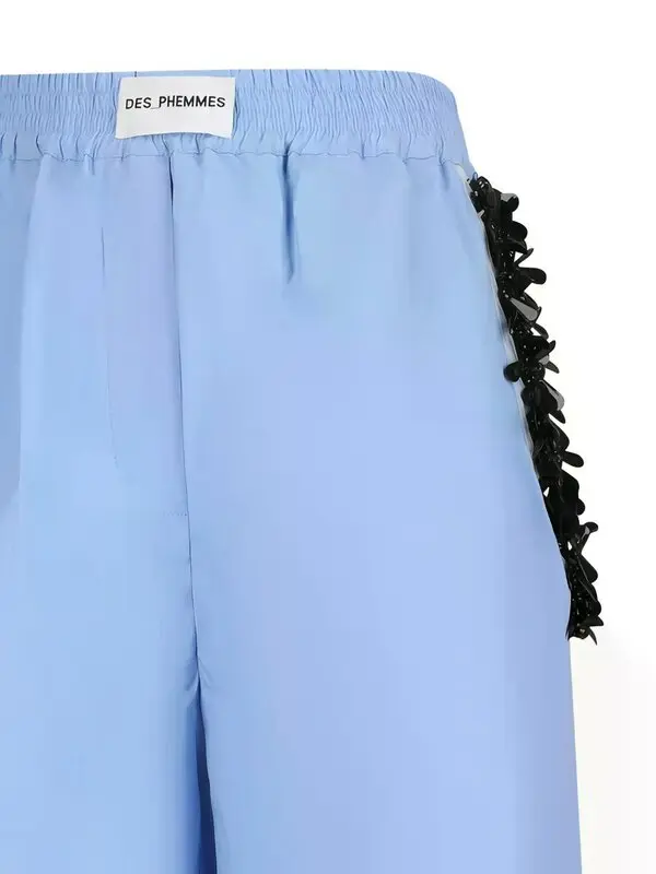 DES_PHEMMES Fringed Trousers