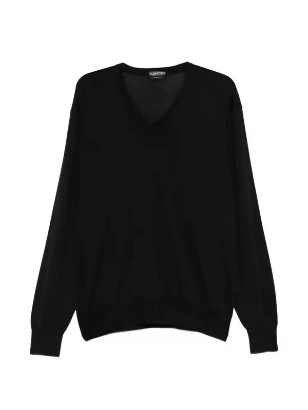 TOM FORD V-neck Fine-gauge Sweater