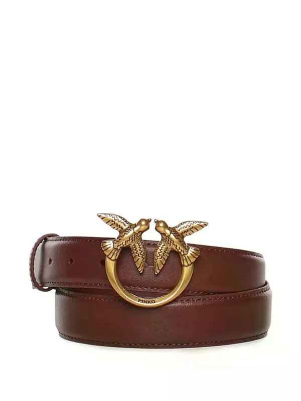 Pinko Love Birds Belt - Brown