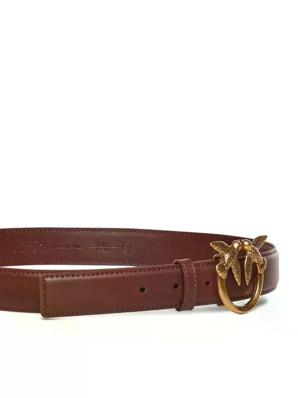 Pinko Love Birds Belt - Brown