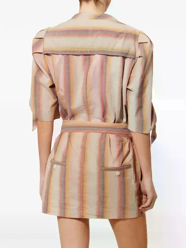 Isabel Marant Étoile Mariza Striped Mini Dress