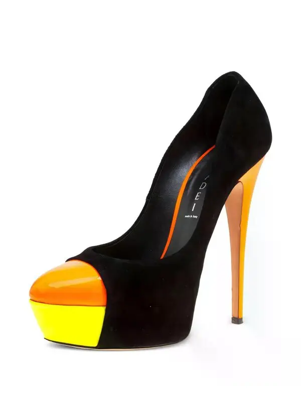 Casadei Heeled Pumps With Platform Sole