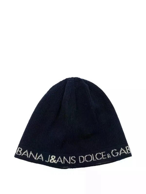 Dolce & Gabbana Wool Beanie Hat
