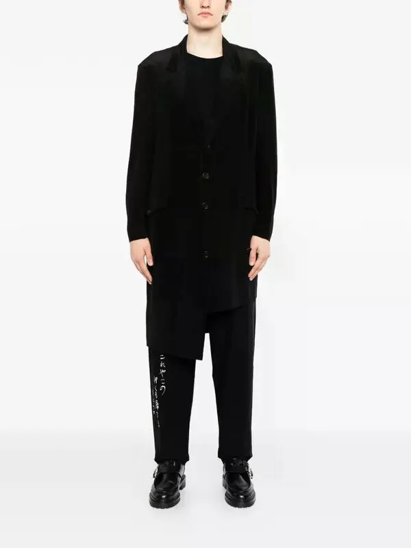 Yohji Yamamoto Asymmetric Hem Jacket