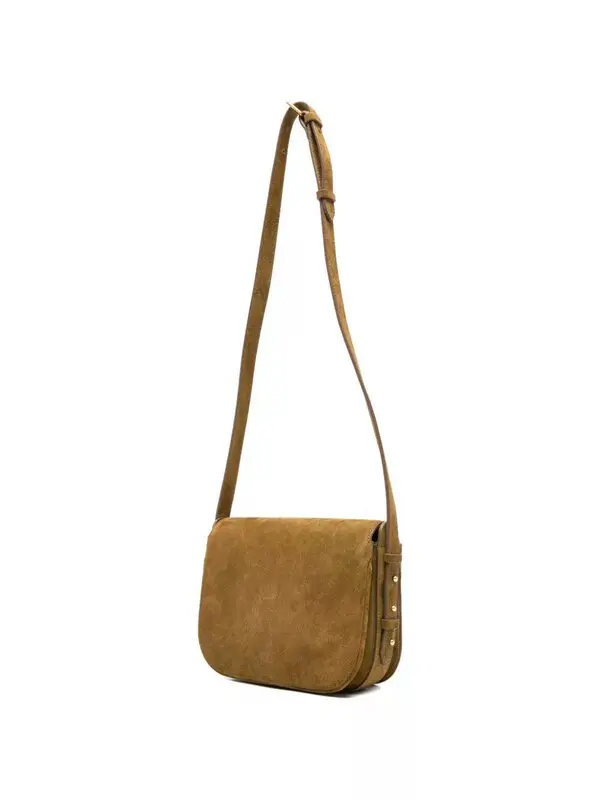 Soeur Bellissima Suede Shoulder Bag - Brown