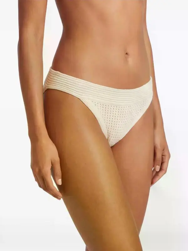 Eric Bompard Crocheted Bikini Bottoms
